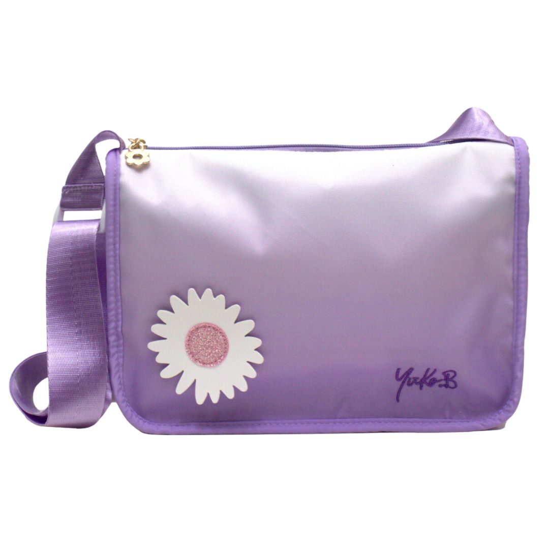 BRANDS :: YUKO.B :: Τσαντάκια :: Yuko B: Τσάντα ταχυδρόμου Coline Λιλά ...