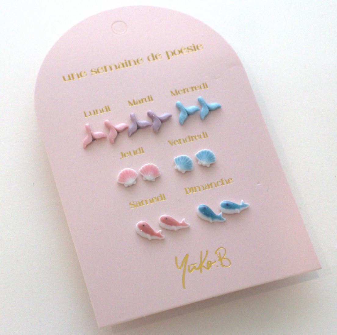 BRANDS :: YUKO.B :: Αξεσουάρ :: YUKO.B: Καρτέλα με 7 ζευγάρια ...